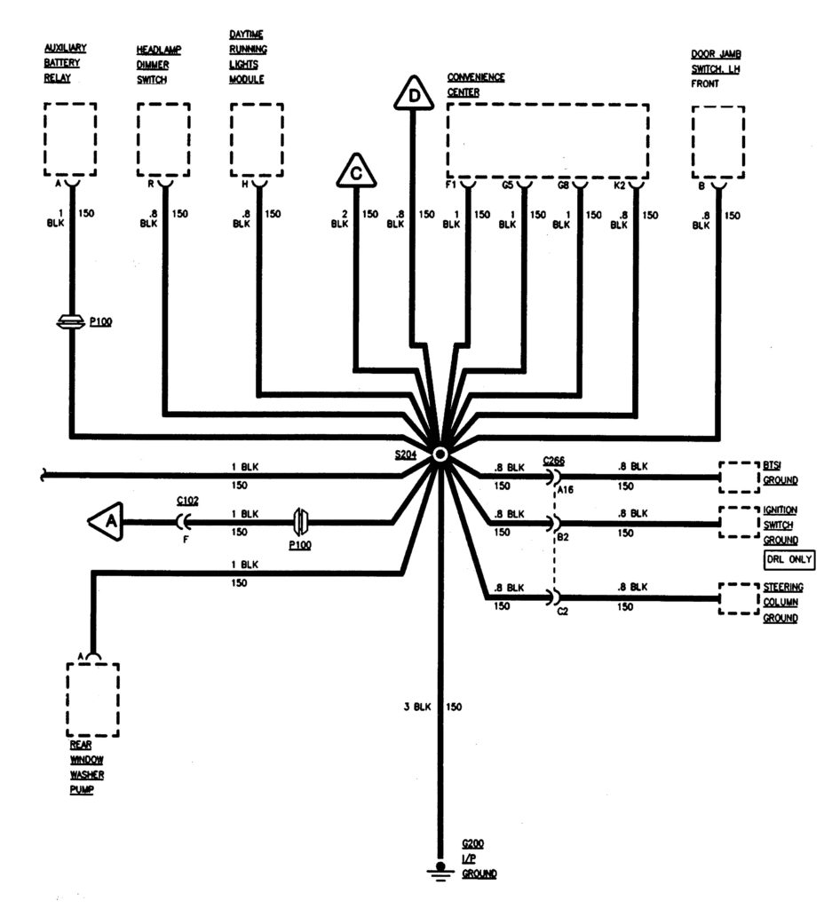 1995 Gmc Sierra 1500 Wiring Harness Diagram