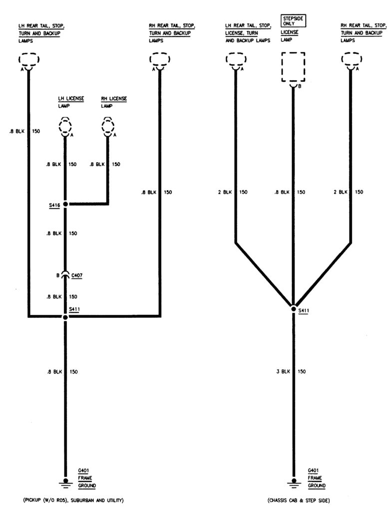 1995 Gmc Sierra 1500 Wiring Harness Diagram